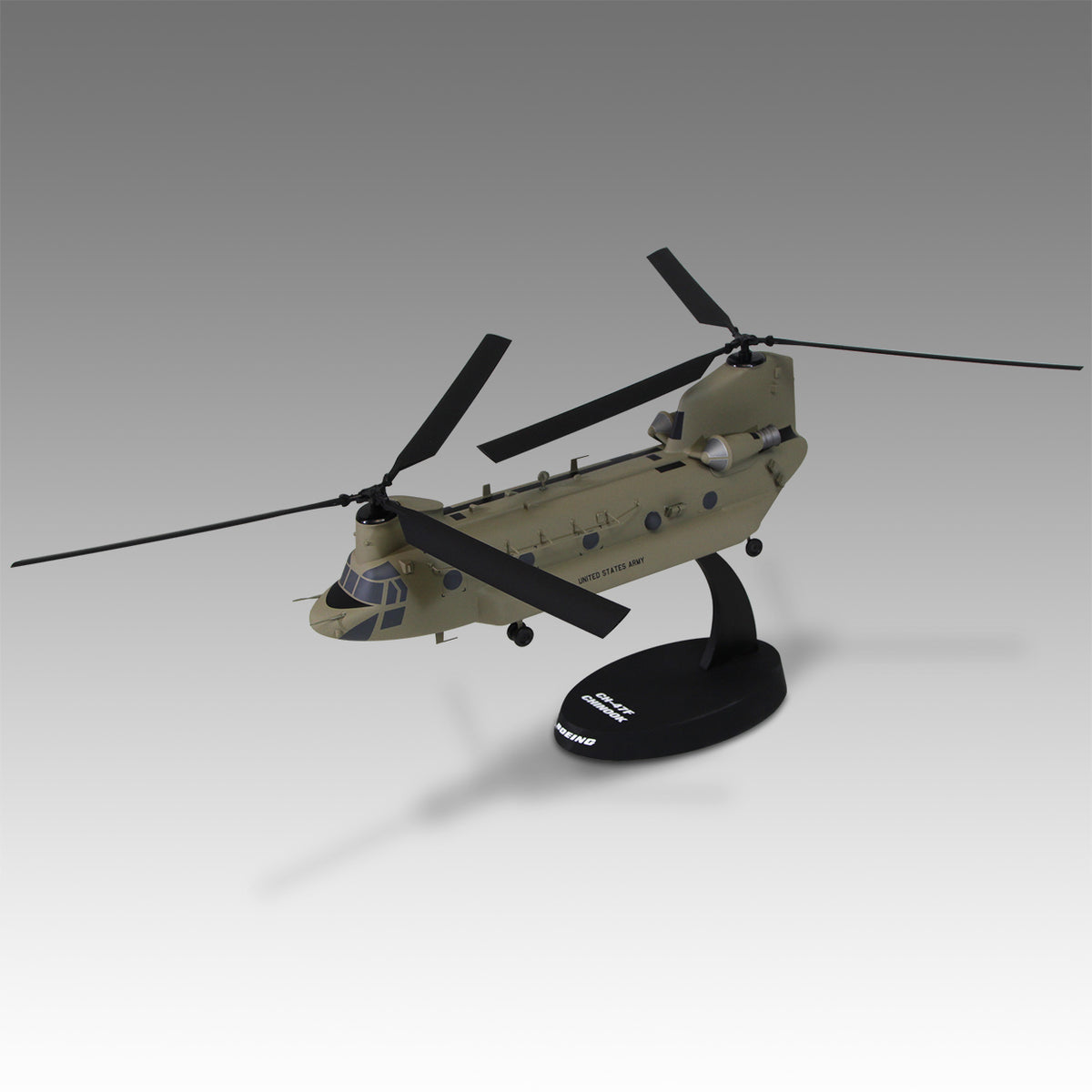 U.S. Army Boeing CH-47 Chinook Military Aircraft Model in 1/40 Scale ...